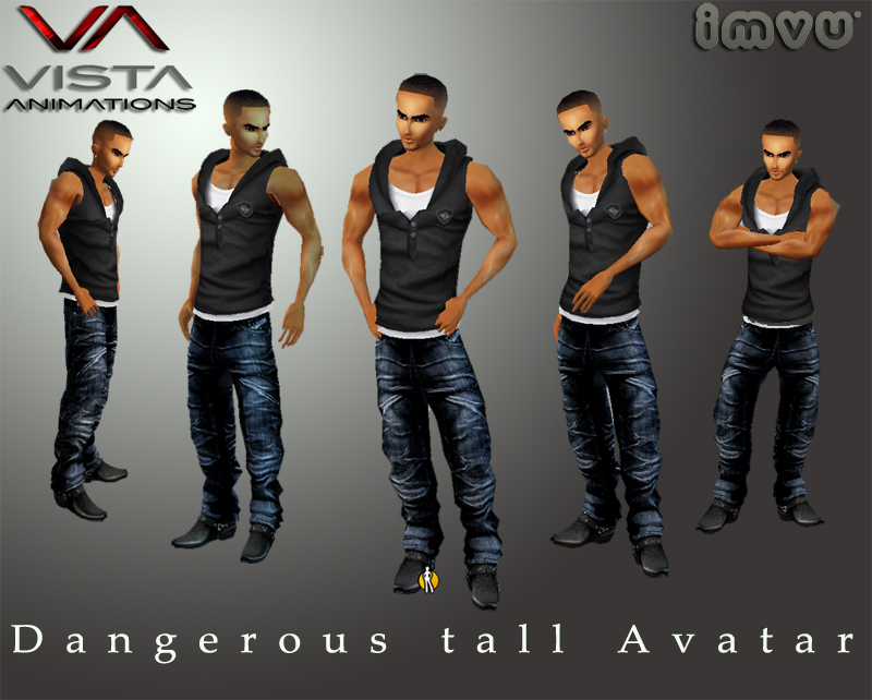 The new Vista Animations Dangerous tall avatar made with mocap*